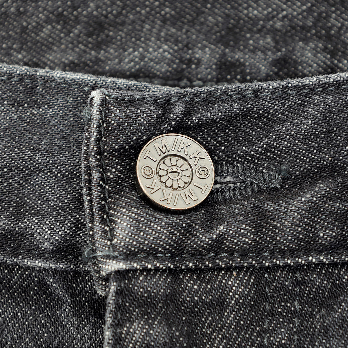 Takashi Murakami / kaikai kiki - TMKK Denim Bermuda Short Pants Black ...