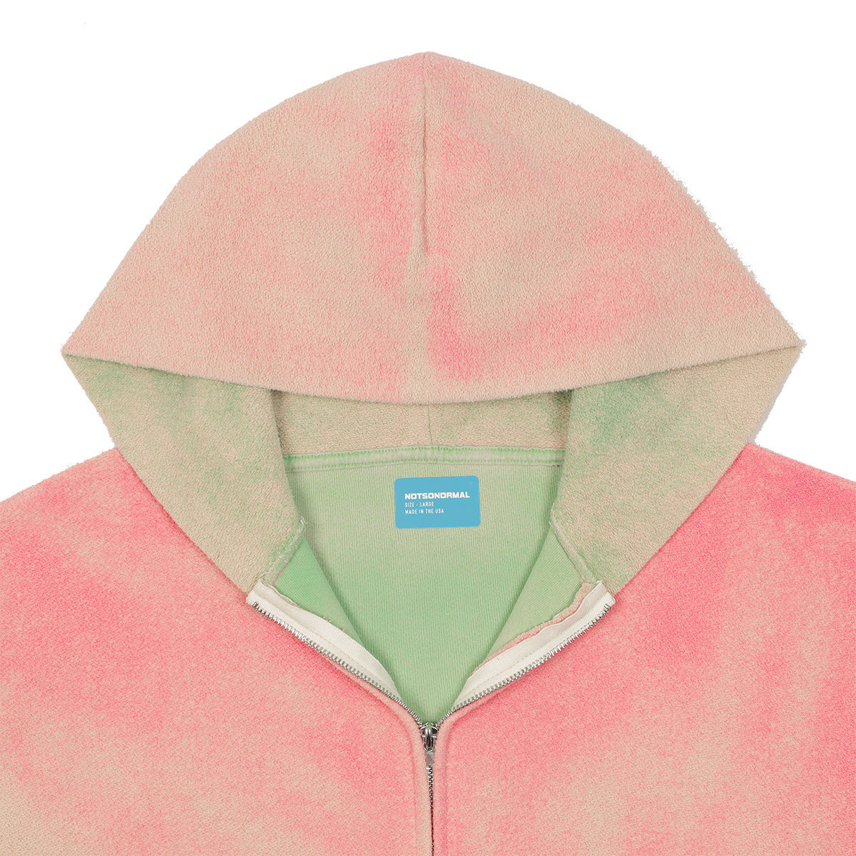 NOTSONORMAL - REVERSED ZIPUP HOODIE Parka | cherry Online Official Mail ...